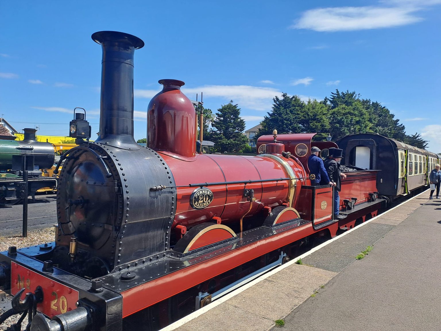 Furness Railway No.20 on her holidays! – Ribble Steam Railway